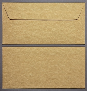 Parchment Gold DL - 110 x 220mm Envelopes - Soho Paper