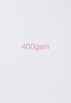 Premium White Card 400gsm - Soho Paper