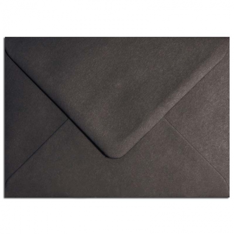 Black C6 Envelopes 100gsm - Soho Paper