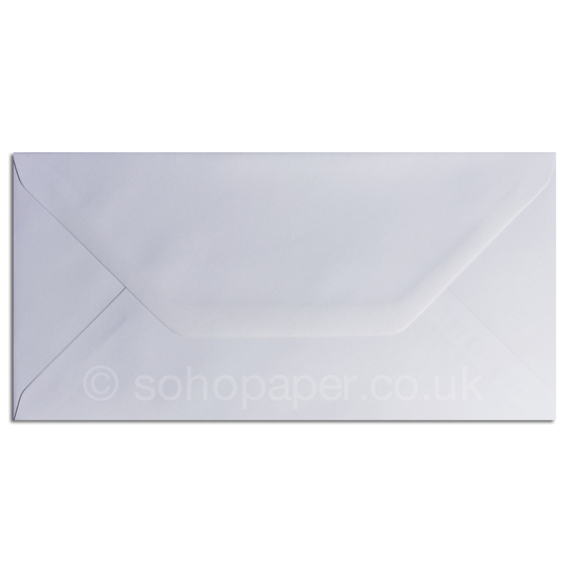 White DL Greeting Card Envelopes - Soho Paper