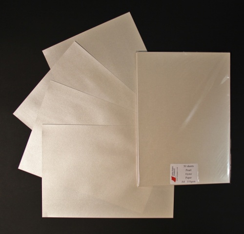 Single Sided Pearl Paper 110gsm - Soho Paper